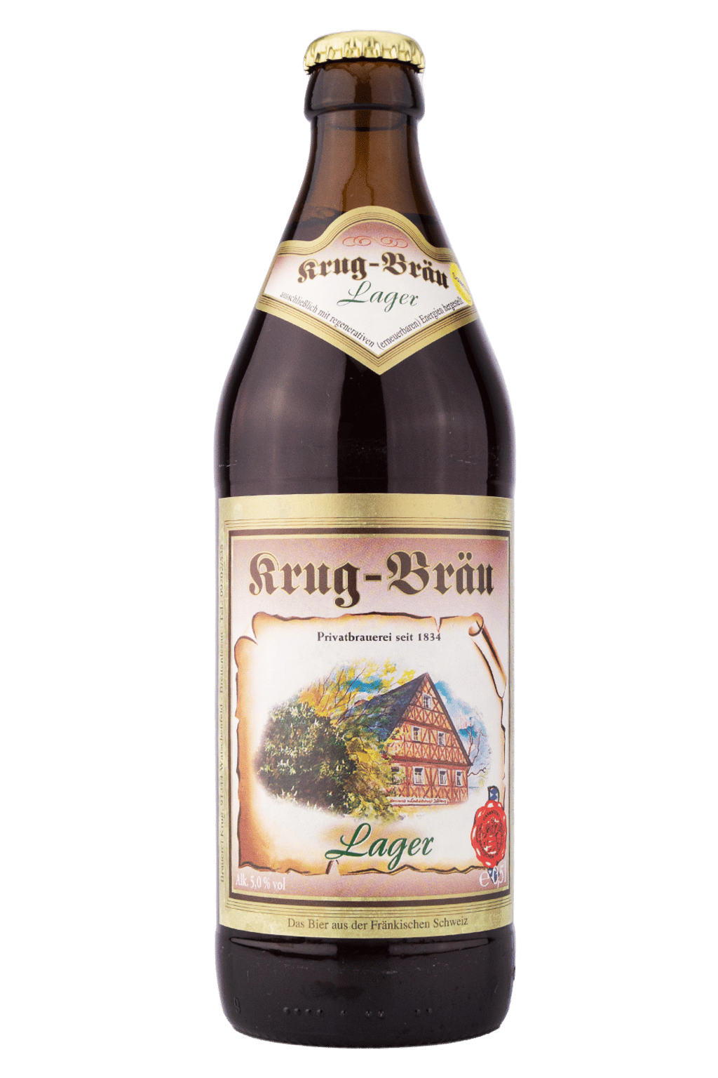 Buy Krug-Bräu Dark Lager | Honest & Rare