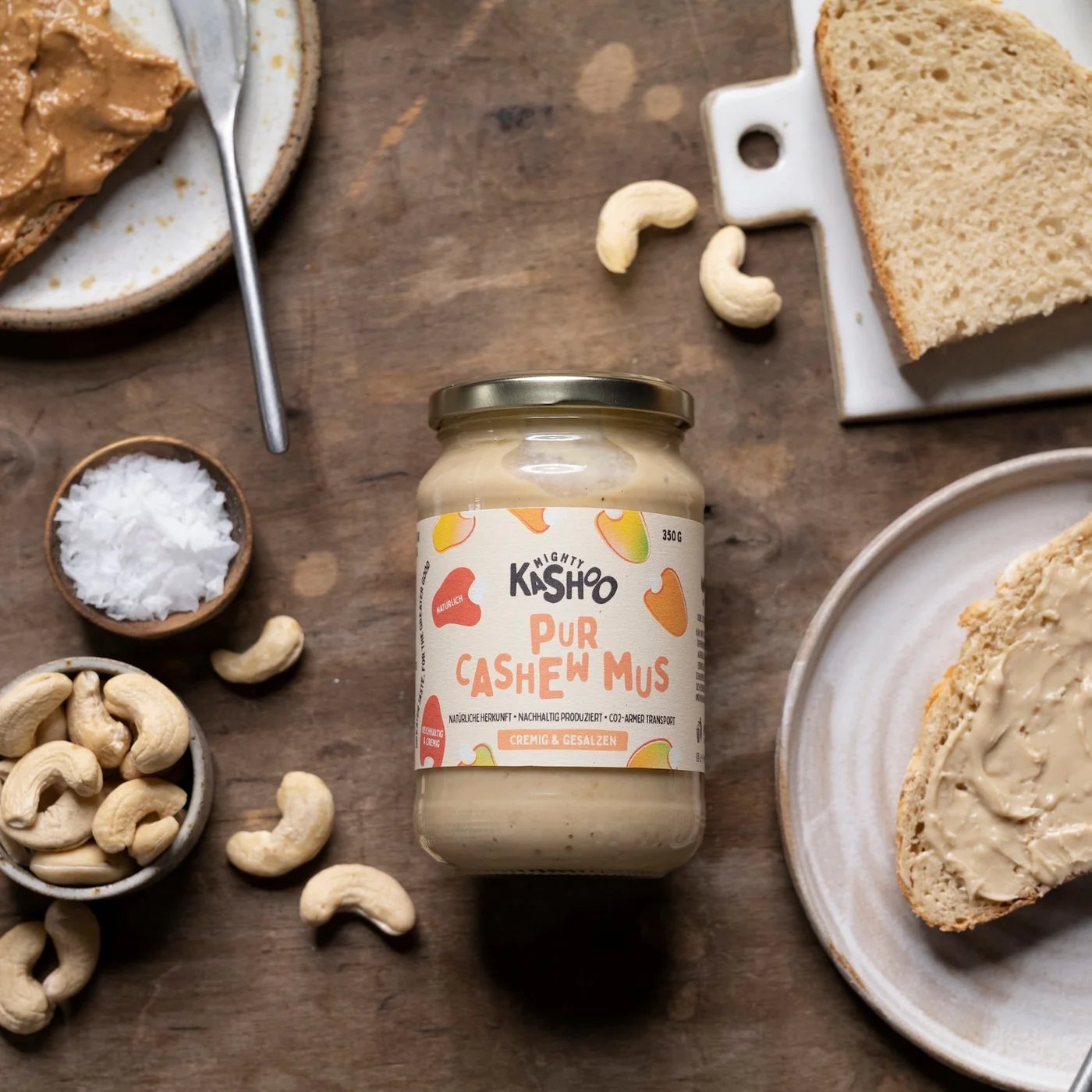 Buy pure creamy & salty cashew butter | Honest & Rare