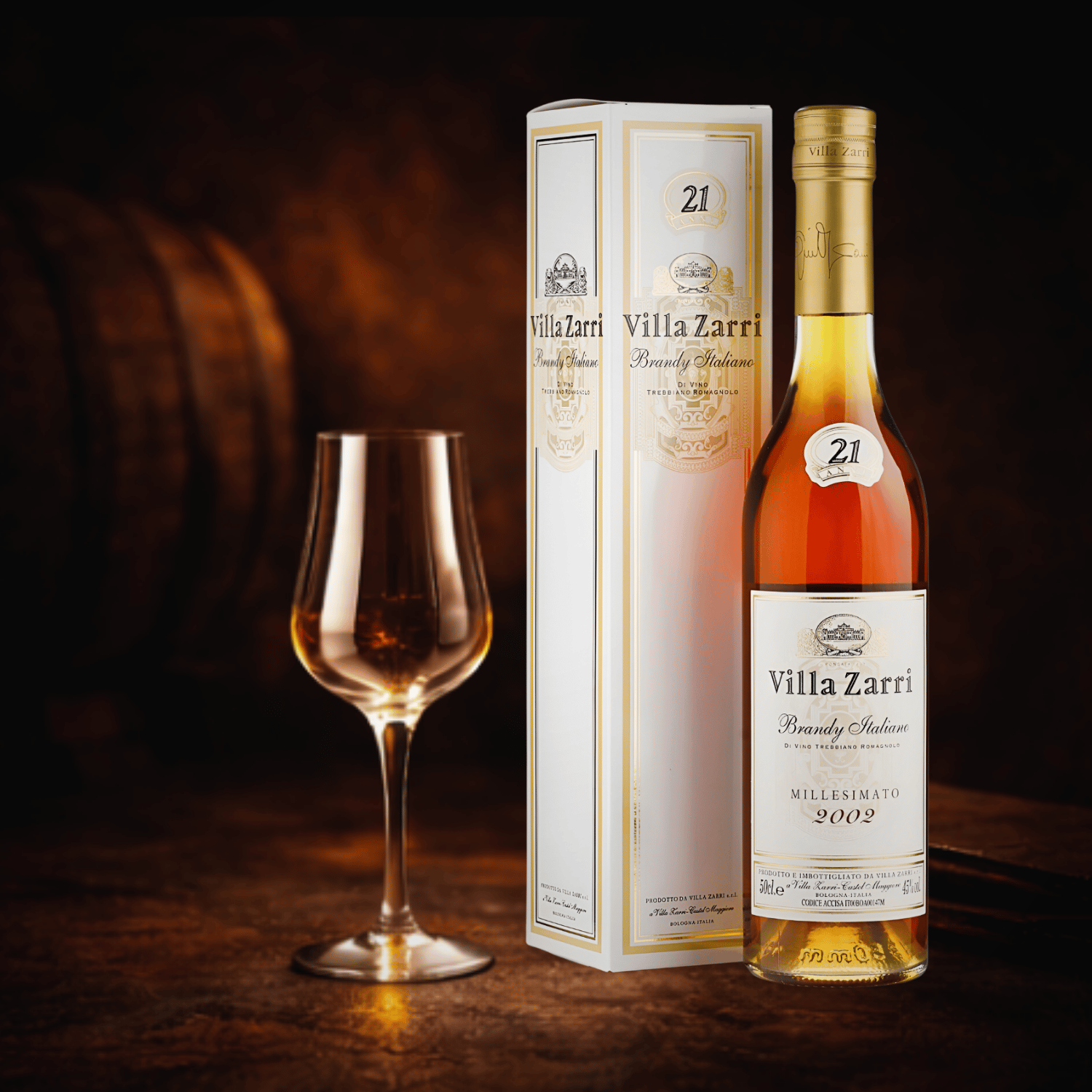 Buy Villa Zarri Brandy Vintage 21 Years | Honest & Rare