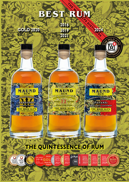 Maund Rum Gold TASTING Collection kaufen | Honest & Rare