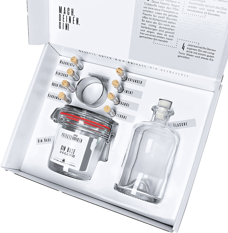 Private gin do-it-yourself gin kit | Honest & Rare