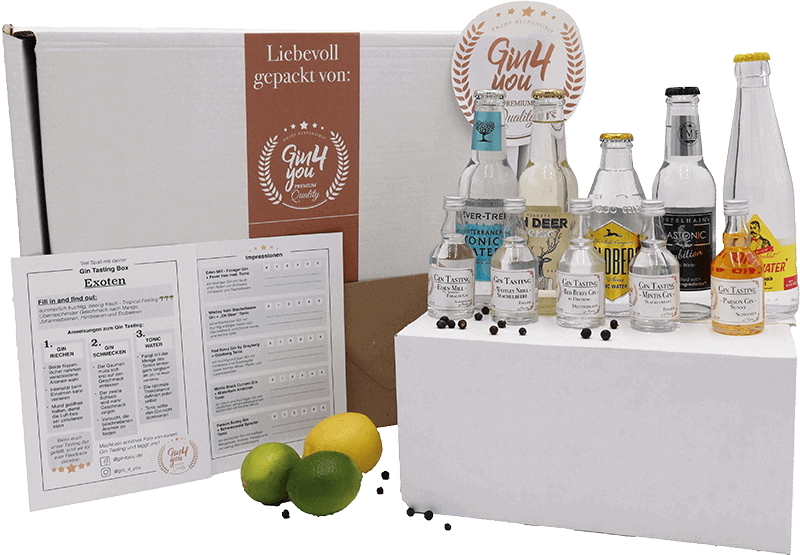 Gin Tasting Box "Exoten" kaufen | Honest & Rare
