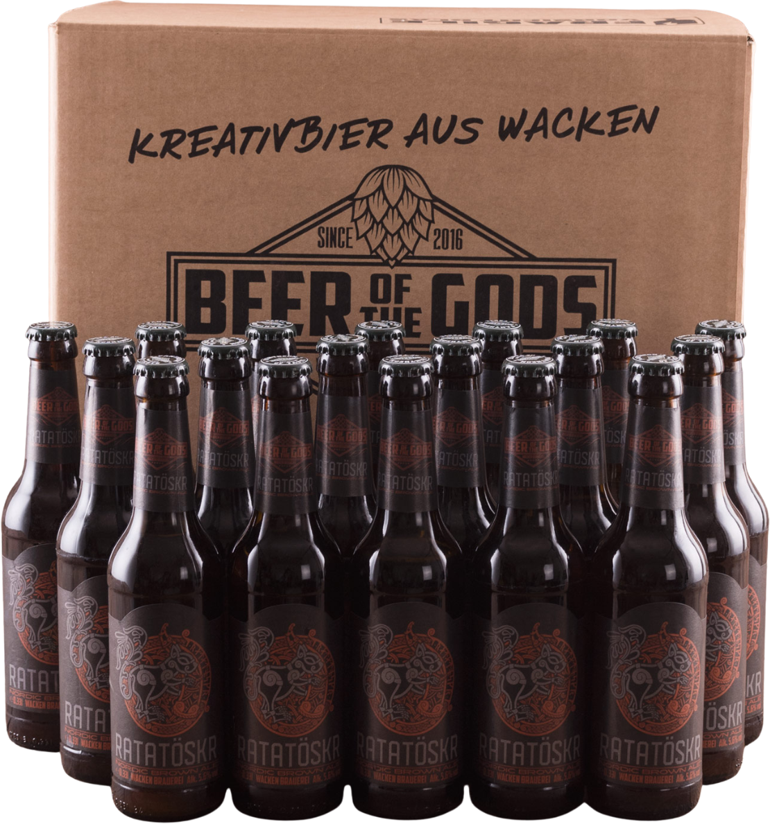 Wacken Ratatöskr Nordic Brown Ale bestellen | Honest & Rare