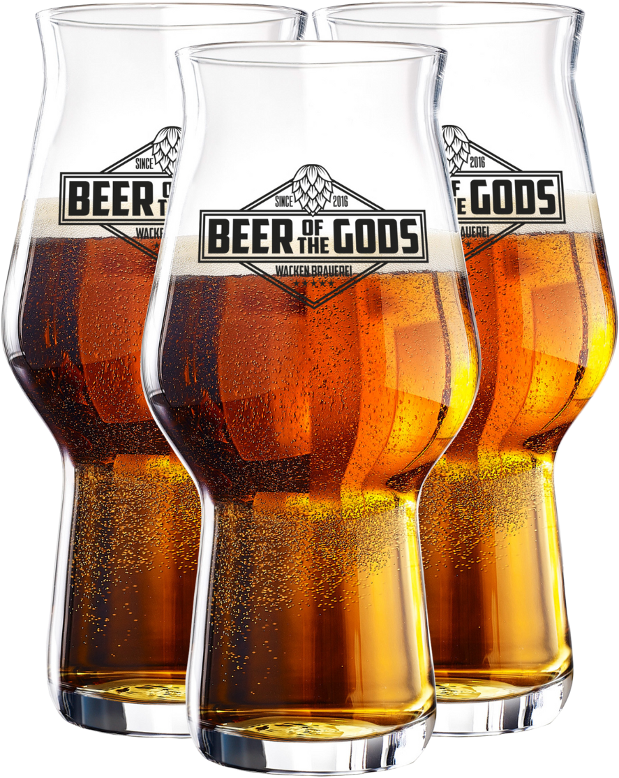Buy 3x Craftmaster One beer glasses | Honest & Rare