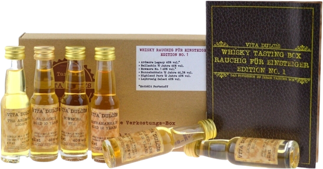 Whisky Tasting Box rauchig kaufen | Honest & Rare