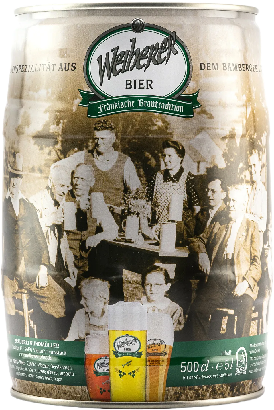 Buy Weiherer Kellerbier Fass | Honest & Rare