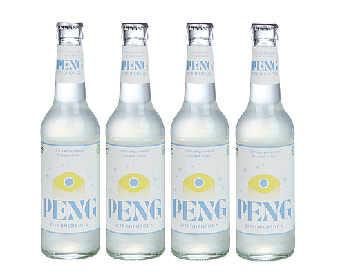 Buy 12x PENG Organic Lemon Soda | Honest & Rare