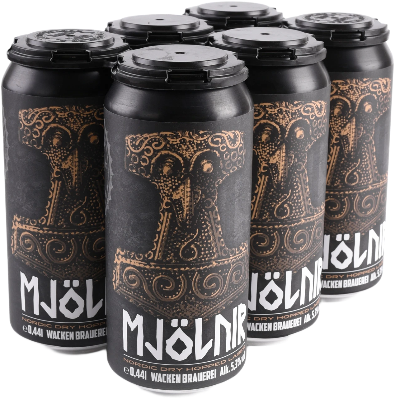 Buy 6x Wacken Mjölnir Nordic Lager Tin | Honest & Rare