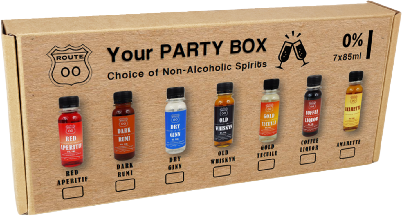 Buy Route 00 Party Box non-alcoholic online | Honest & Rare
