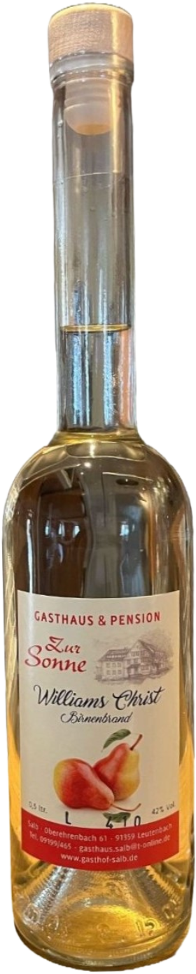 Distillery Salb Williams Christ pear brandy | Honest & Rare