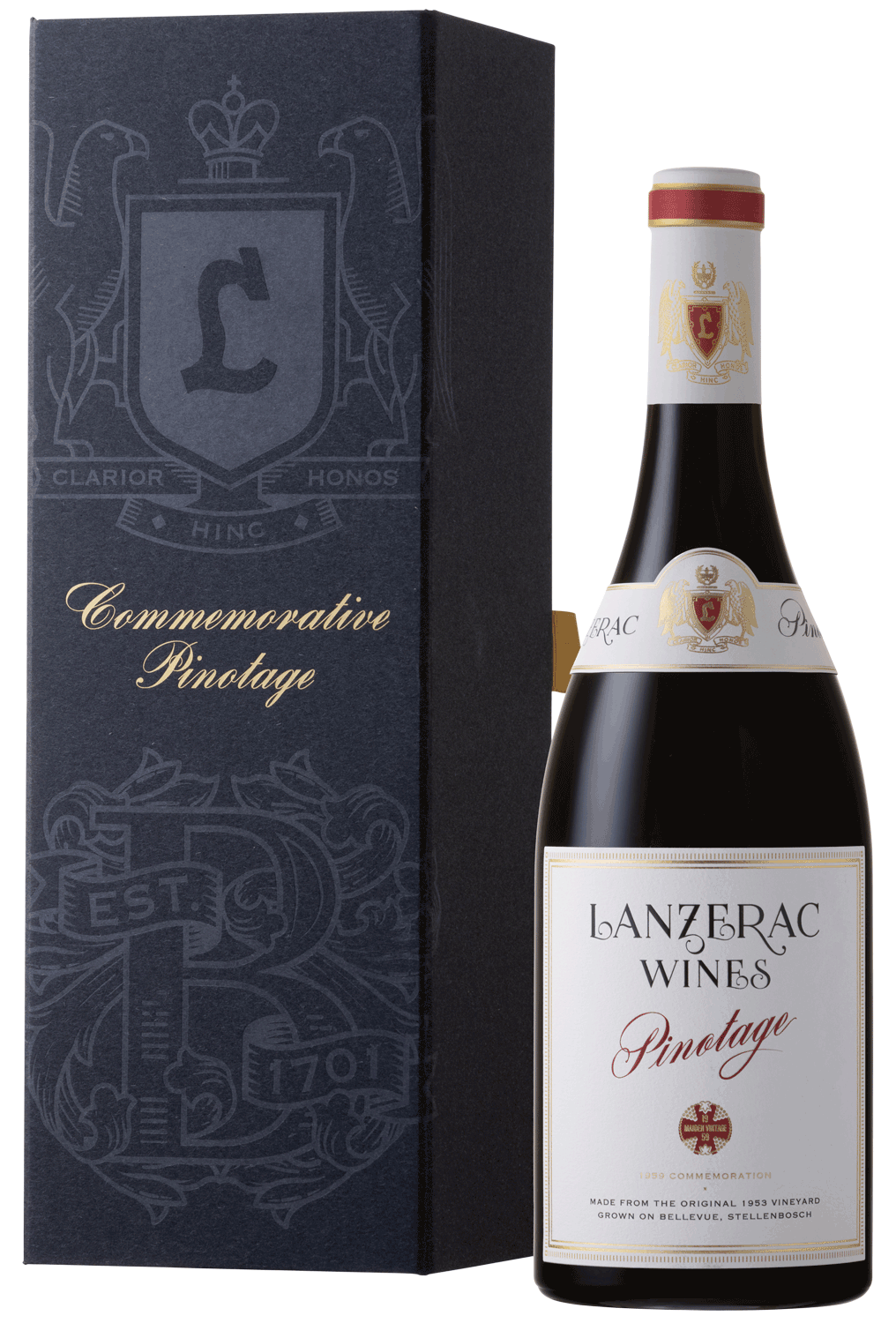 Buy Lanzerac Commemorative Pinotage 2020 online | Honest & Rare