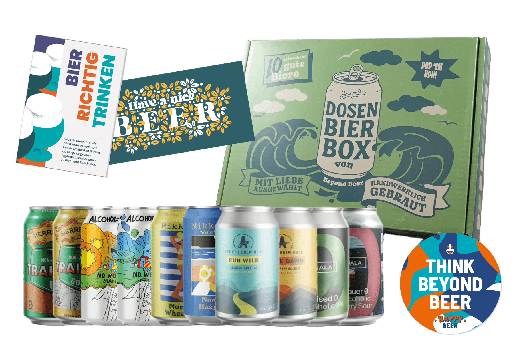 Buy non-alcoholic craft beer gift box | Honest & Rare